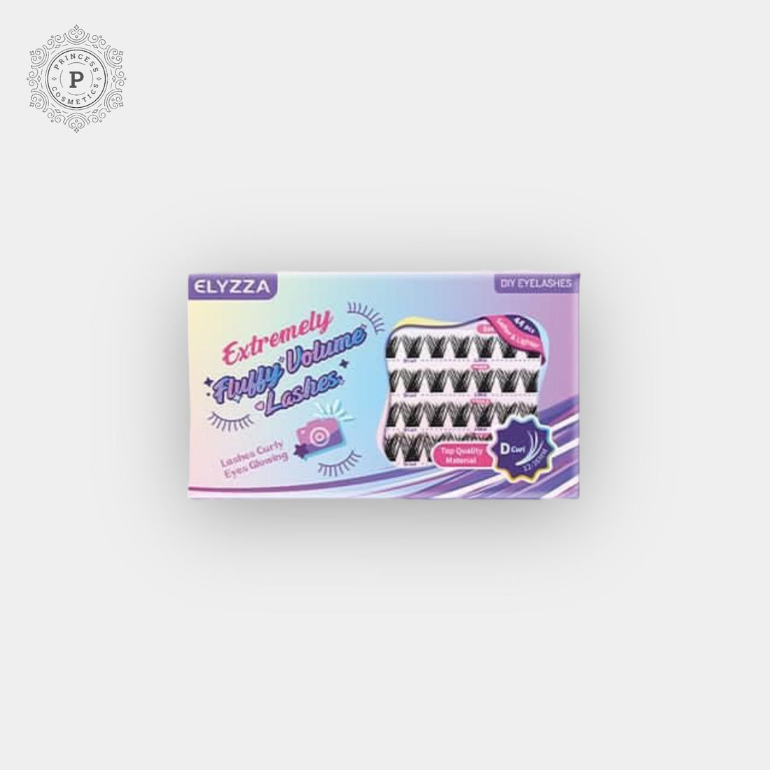 Elyzza Extremely Fluffy Volume Eyelashes. إليزا رموش رقيقة للغاية ...