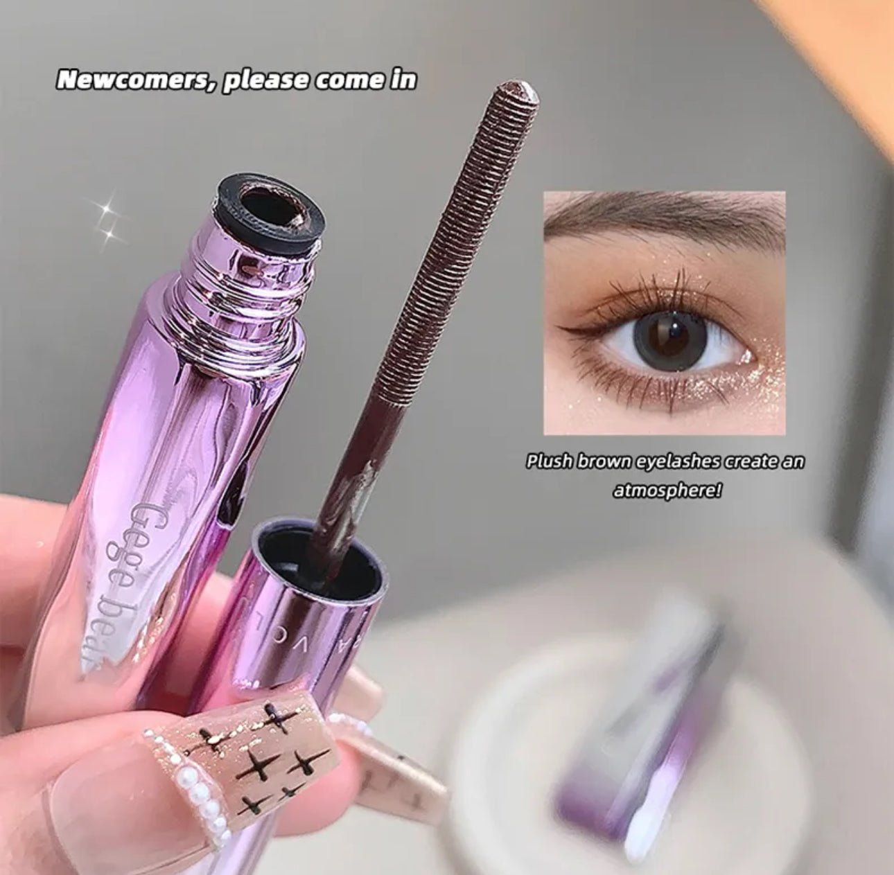Gege Bear Eye Fiber Warp Voluminous Mascara ماسكارا جيجي بير آي فايبر ...