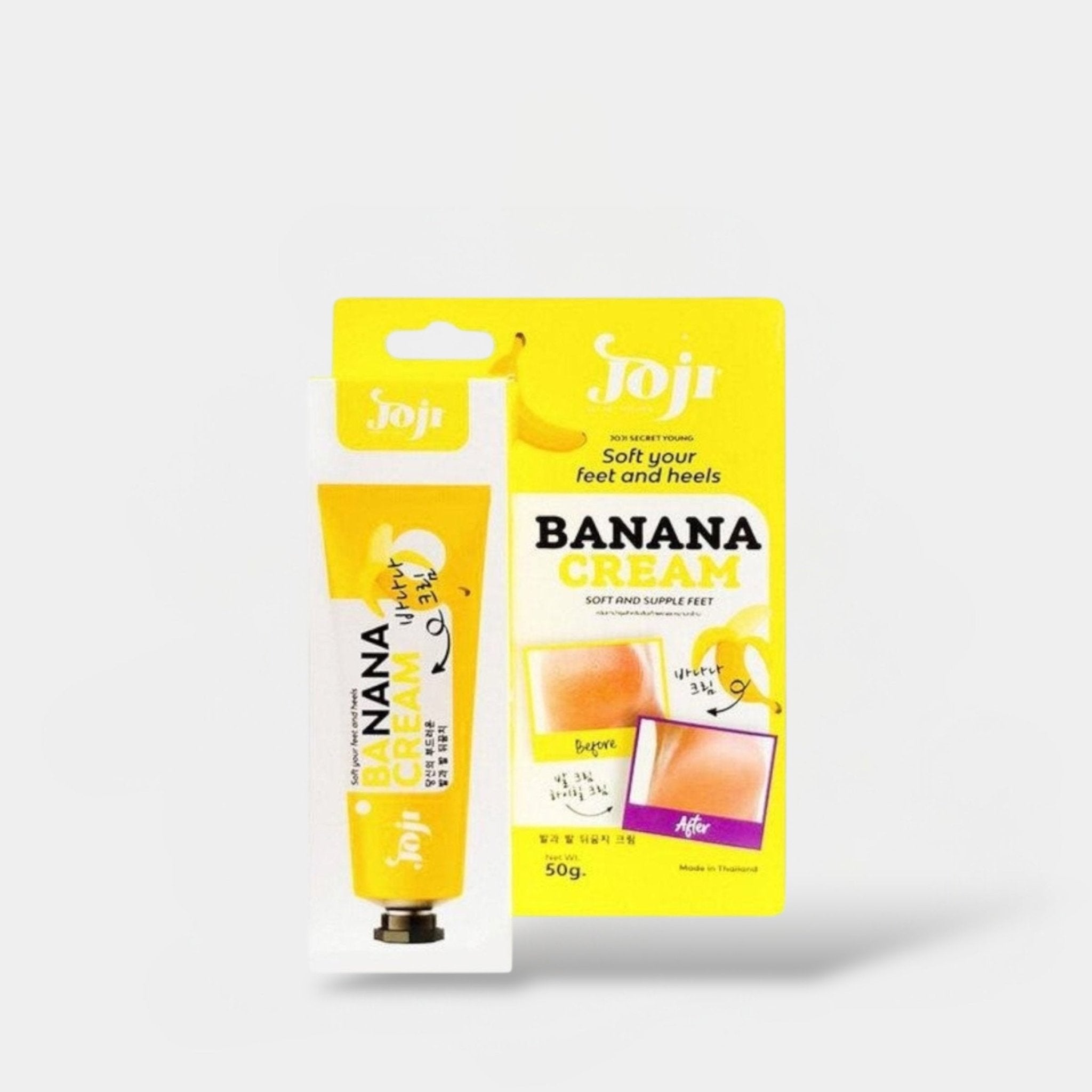 Joji Secret Young Soft Feet and Heels Banana Cream 50g كريم جوجي سيكري ...