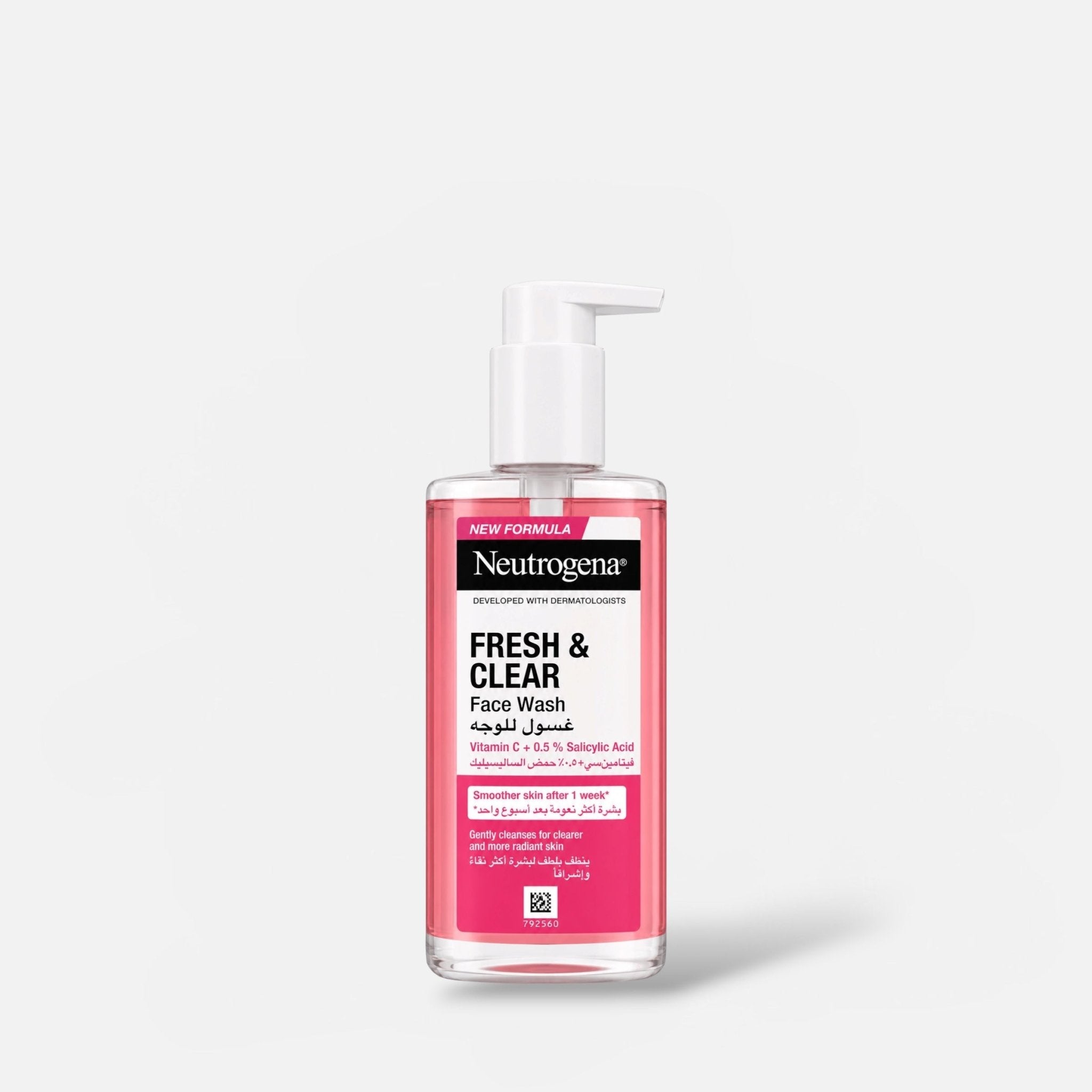 Neutrogena Fresh & Clear Face Wash 200ml غسول الوجه نيتروجينا فريش آند ...