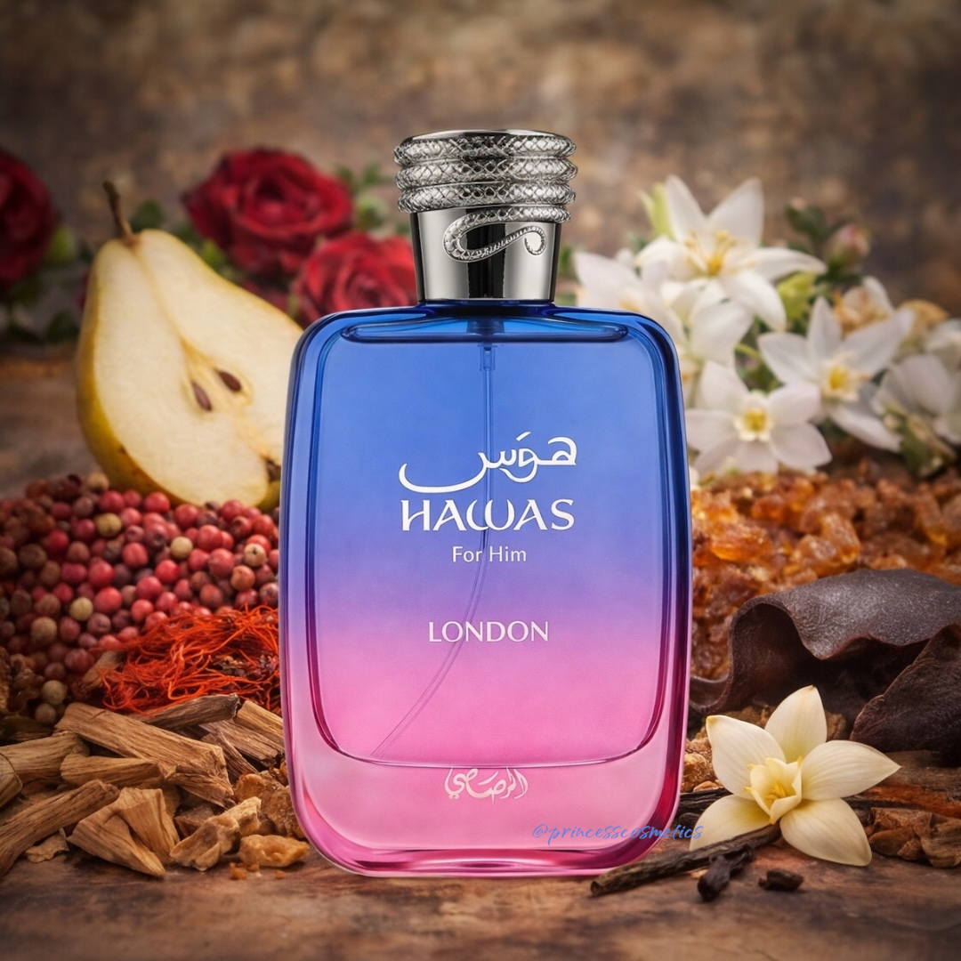 Rasasi Hawas London 100ml رصاصي حواس لندن – Princess Cosmetics Qatar