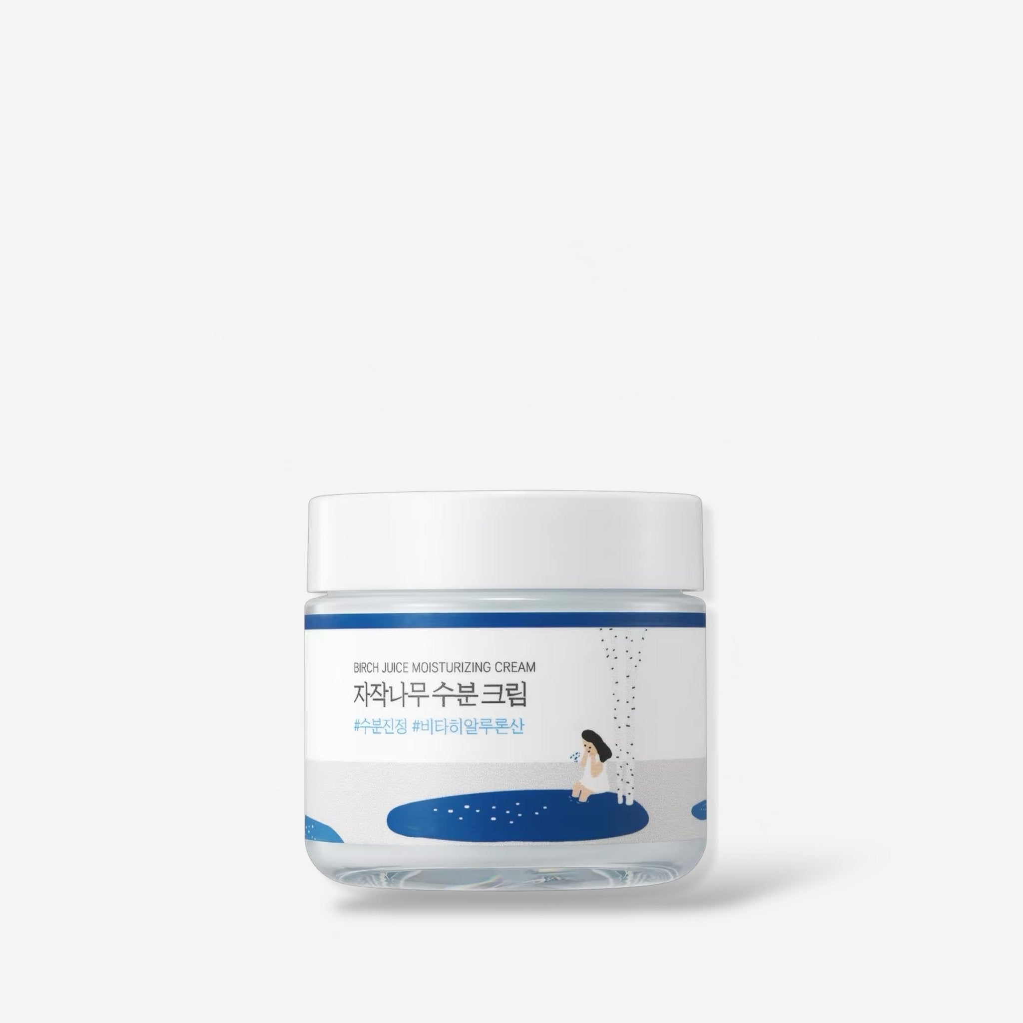 Round Lab Birch Juice Moisturizing Cream 80ml كريم مرطب بعصير البتولا ...