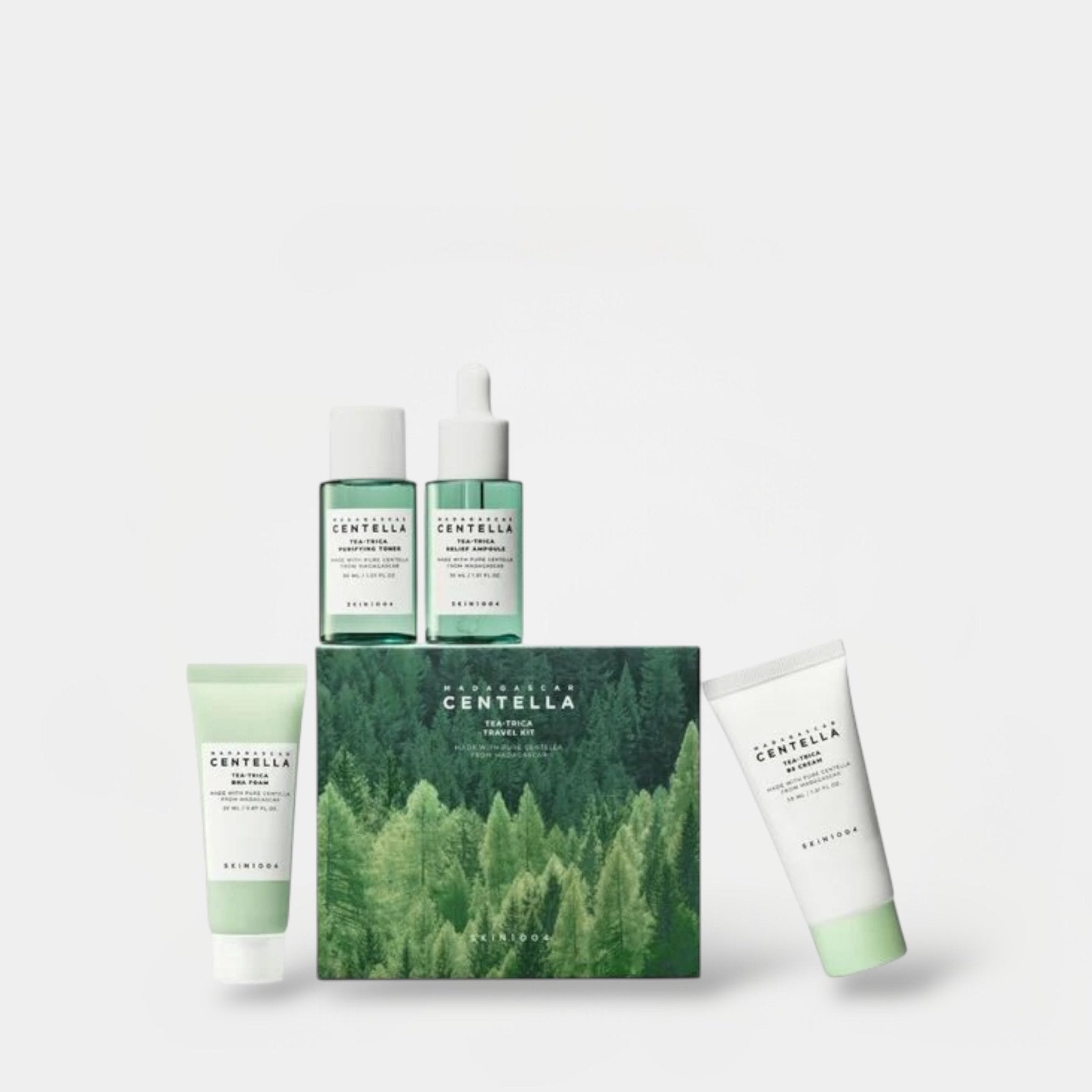 SKIN1004 Madagascar Centella Tea-Trica Travel Kit (4ea) مجموعة السفر S ...